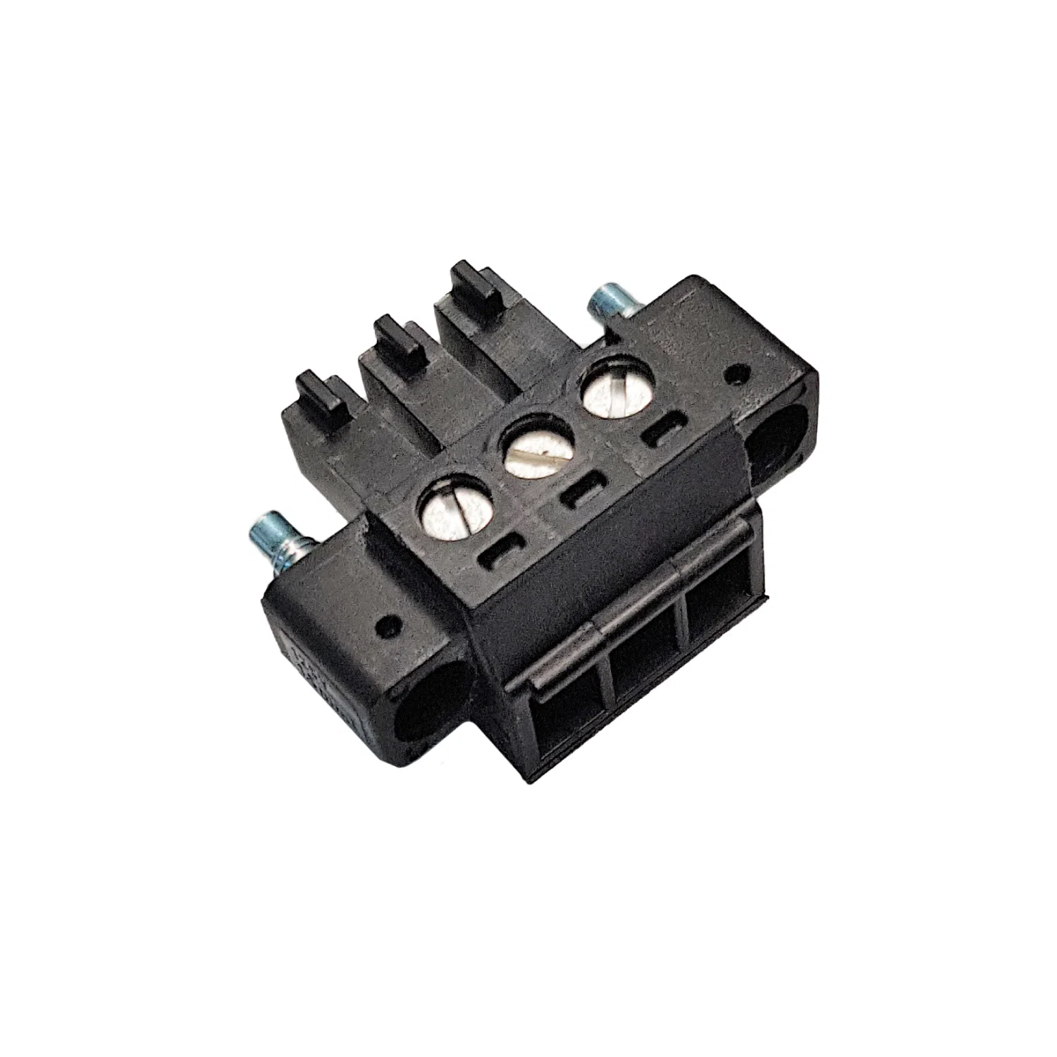 52000030 3 Pin Rm 381 Terminal Block Phoenix Black Iba Ag Adegis