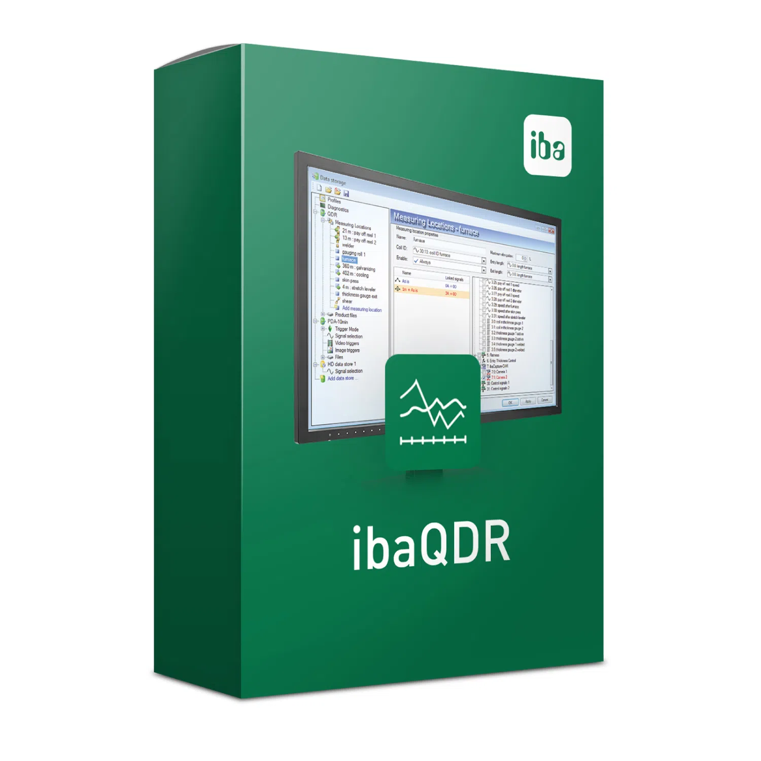 35.700001 ibaQDR Measuring Location - iba AG | ADEGIS