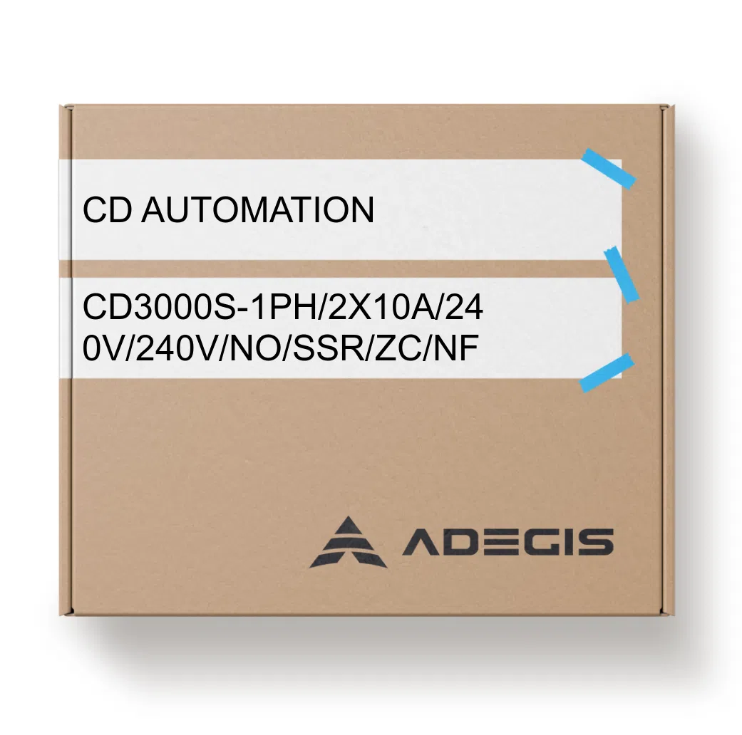 Order CD3000S-1PH/2X10A/240V/240V/NO/SSR/ZC/NF CD AUTOMATION | ADEGIS