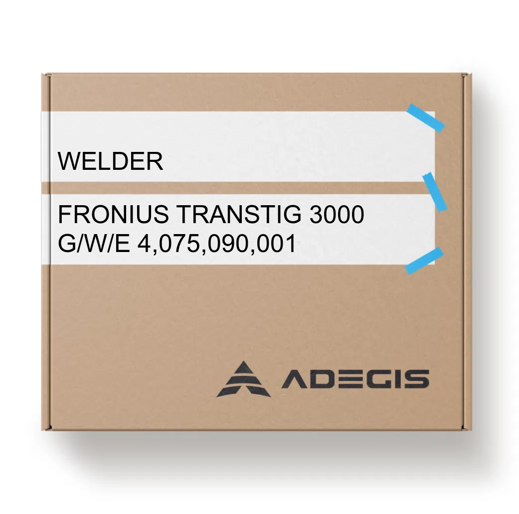 Order FRONIUS TRANSTIG 3000 G/W/E 4,075,090,001 WELDER | ADEGIS